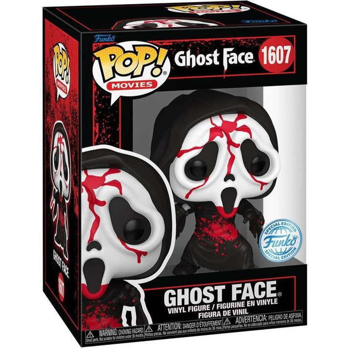 Funko Pop! Movies Scream Vinyl Figure - Ghost Face (Bloody) #1607 Spec ...