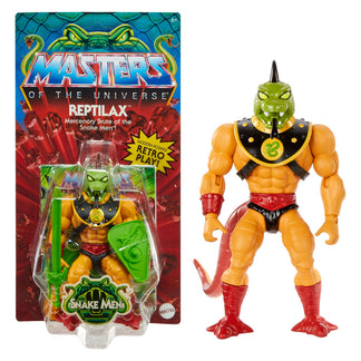 Masters of the Universe Origins Snake Men Reptilax Action Figure ...