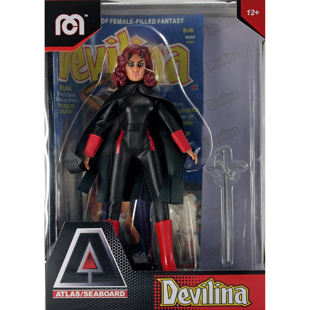 Mego Atlas Comics Action Figure - Devilina (With Comic) PRE-ORDER ...