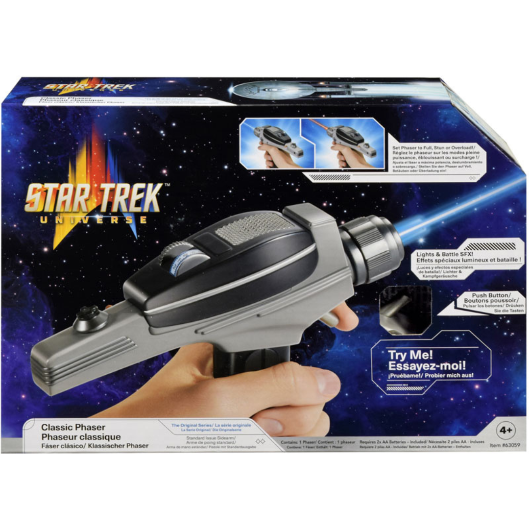 Playmates Star Trek The Original Series Phaser 1:1 Scale Prop Replica ...