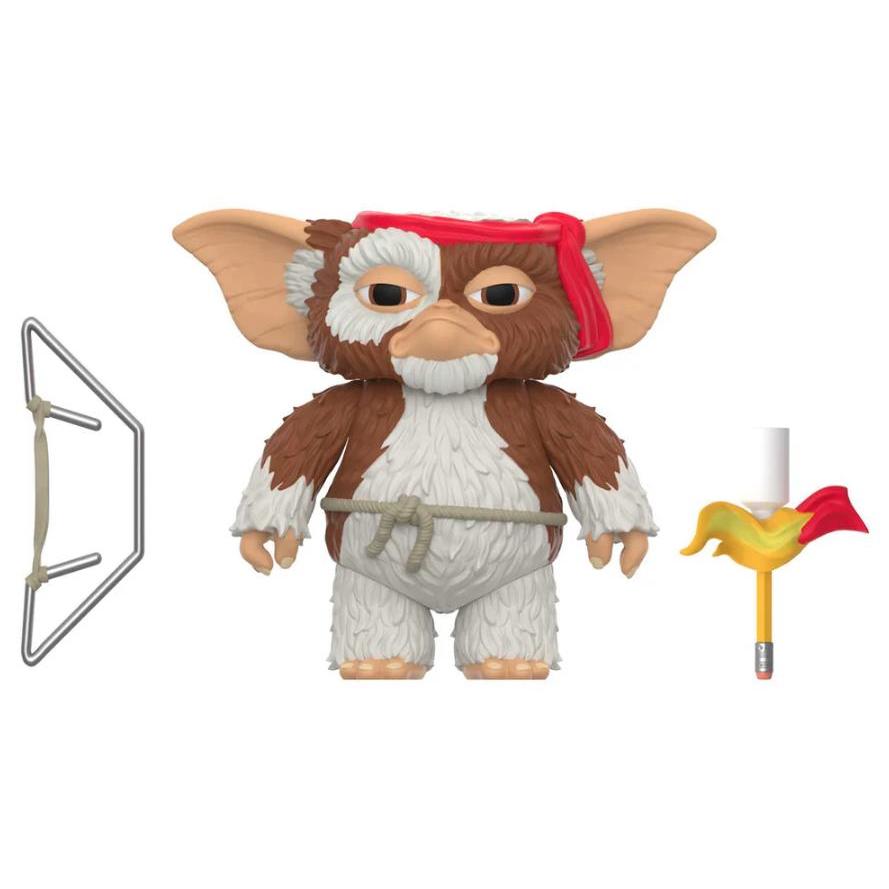 Super7 Gremlins 2 ReAction Figure - Gizmo (Battle Ready Character Card ...