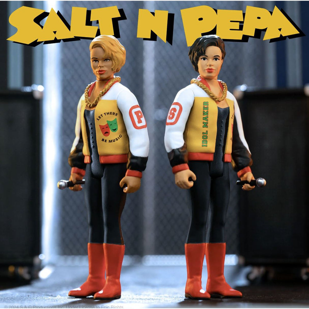 Super7 Salt-N-Pepa ReAction Figures - Let There Be Music (Push It) 2-P ...