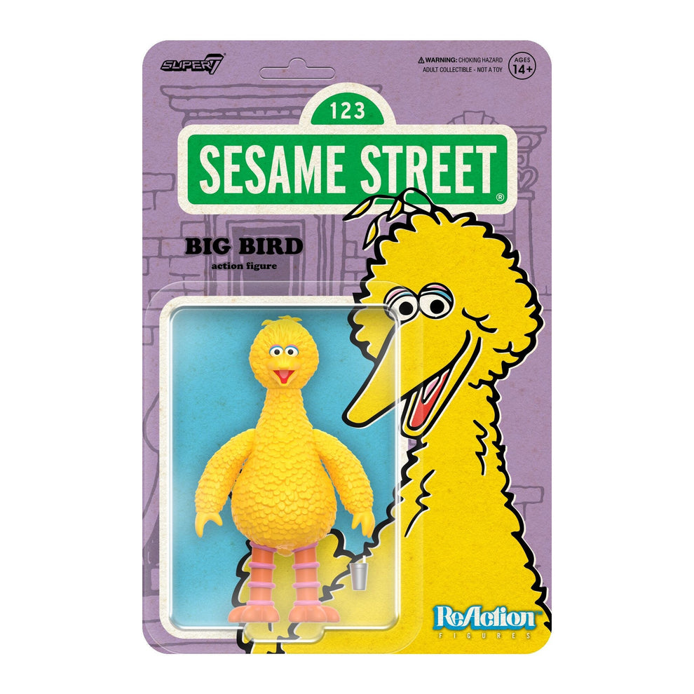 Super7 Sesame Street ReAction Figure Wave 3 - Big Bird – Starbox ...