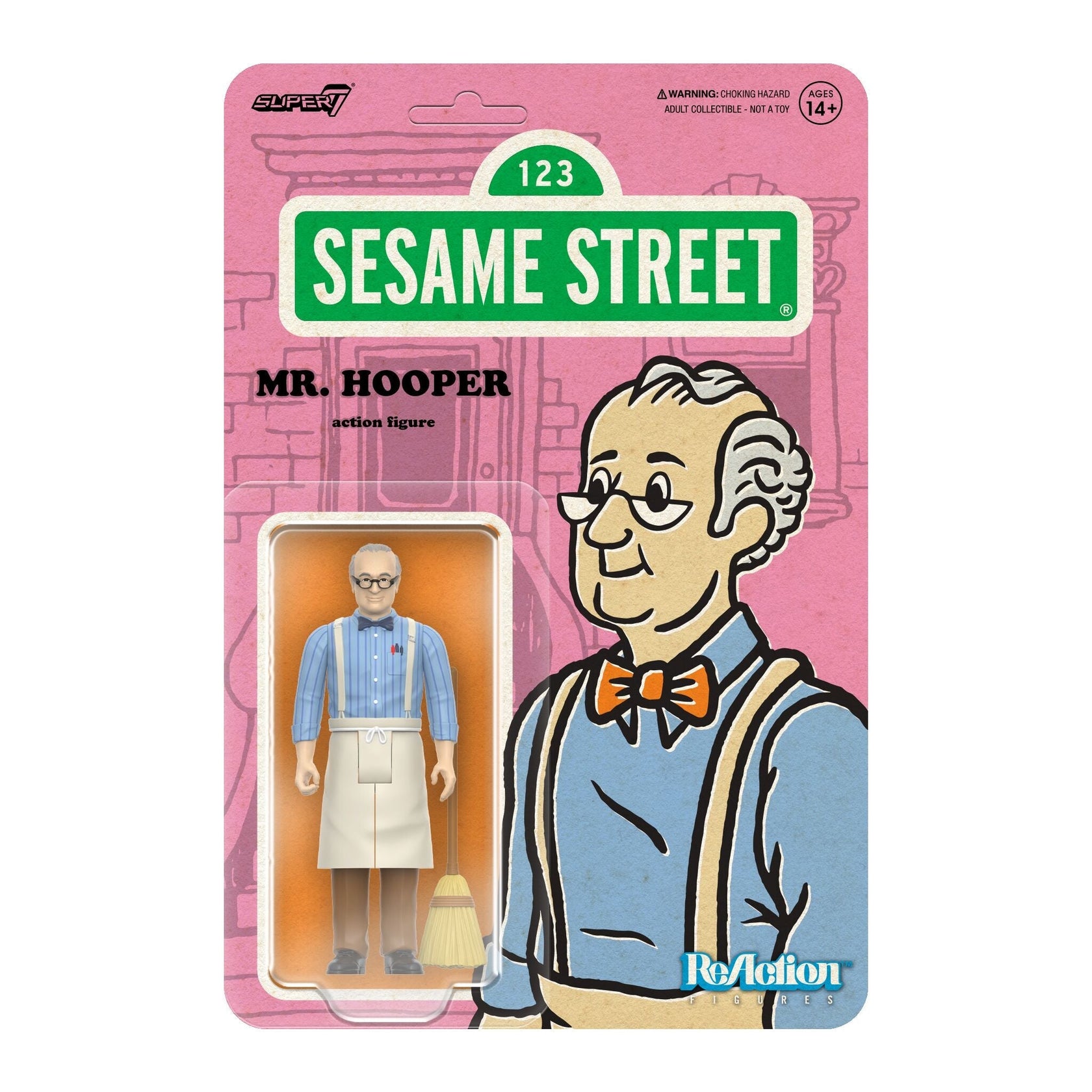 Super7 Sesame Street ReAction Figure Wave 3 - Mr. Hooper – Starbox ...
