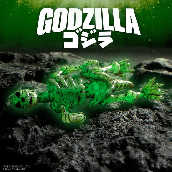 Super7 Toho ReAction Figure - Godzilla Skeleton (Glow) – Starbox ...