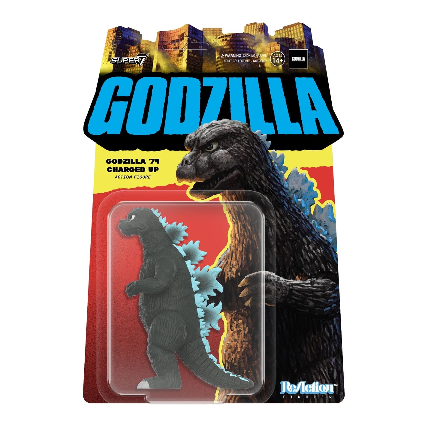 Super7 Toho ReAction Figure Wave 6 - Godzilla 1974 (Charged Up ...