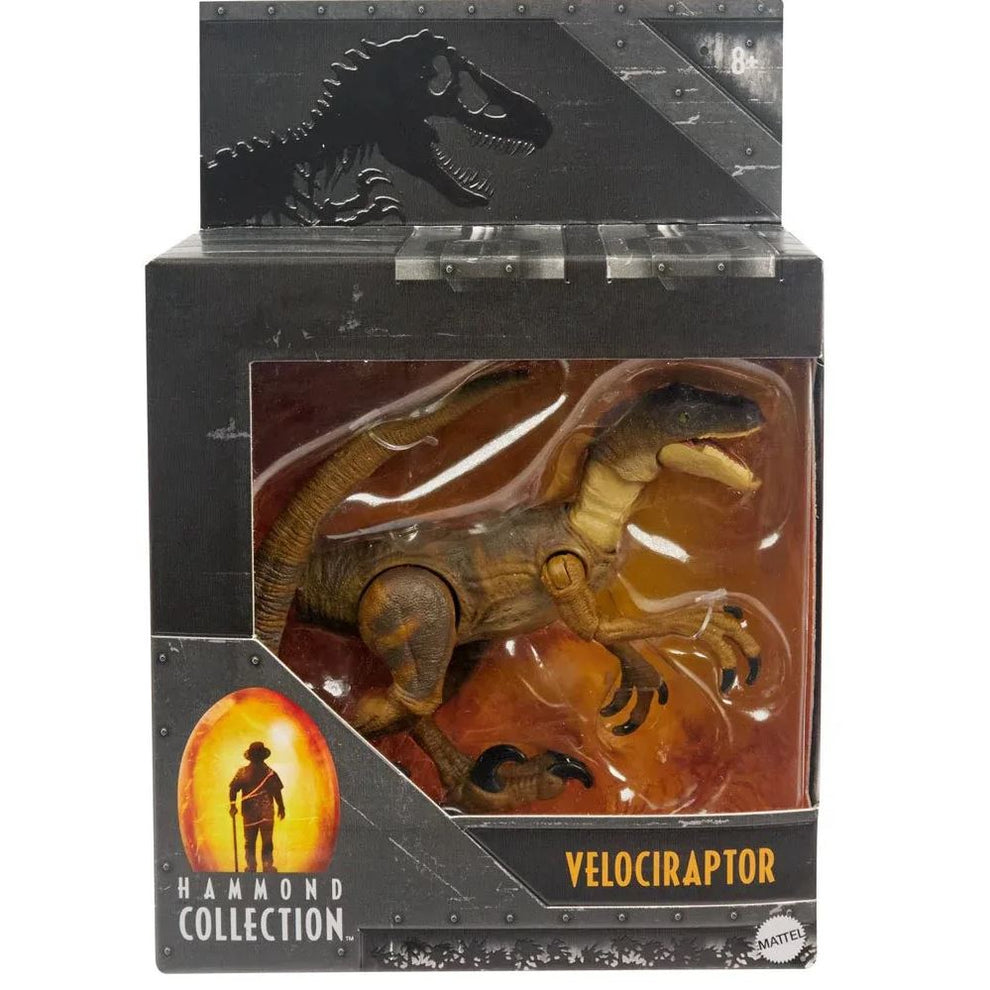 Jurassic World Hammond Collection Velociraptor 3.75" Scale Action Figu ...
