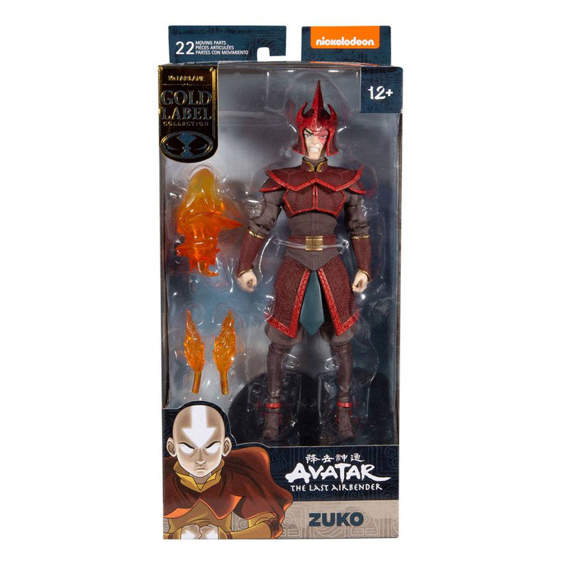 McFarlane Toys Avatar The Last Airbender Prince Zuko Helmeted Figure G ...