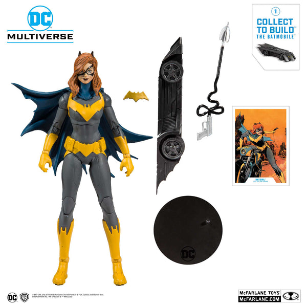McFarlane Toys DC Multiverse Batgirl Art Of The Crime Figure Batmobile ...